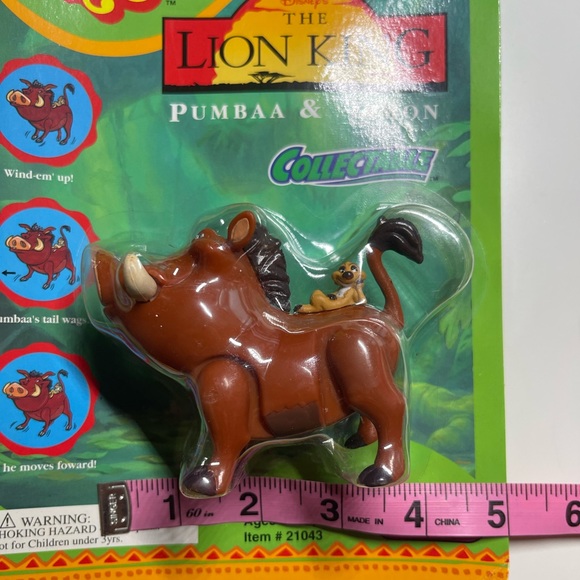 Disney | Toys | Disney The Lion King Wind Ems Pumbaa Timon Figure Wind ...